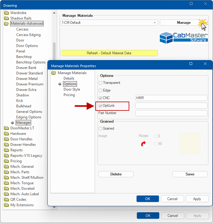 Materials and 6th Face Machining